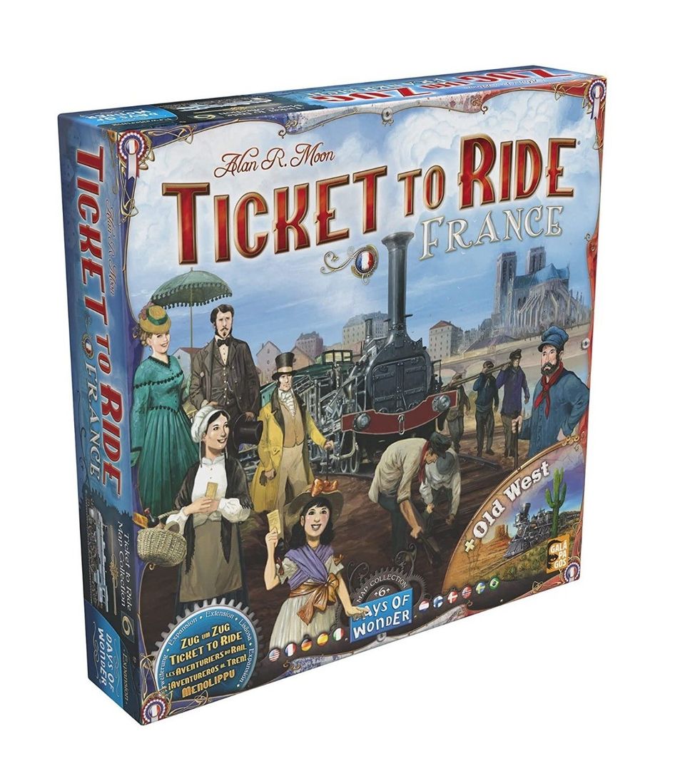 Ticket to Ride: Map Collection - France & Old West (EN) - Krit.ro