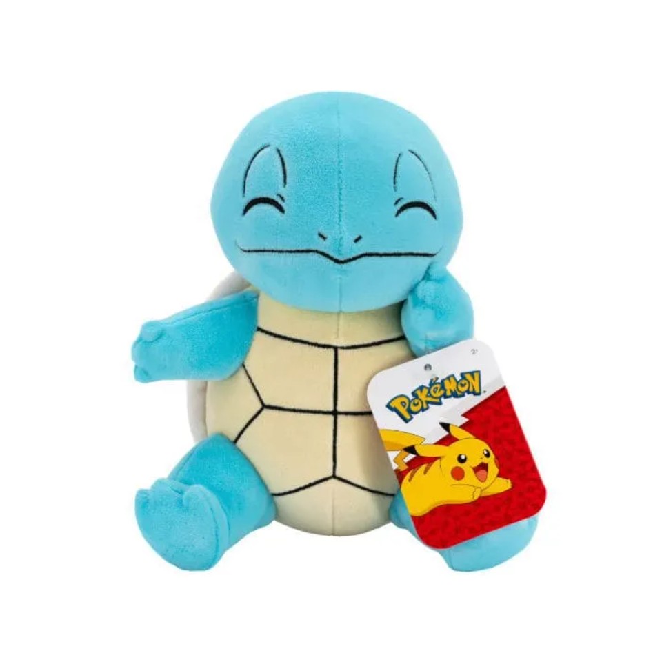 Figurina Plush Pokémon - Squirtle (20 cm) | Krit.ro