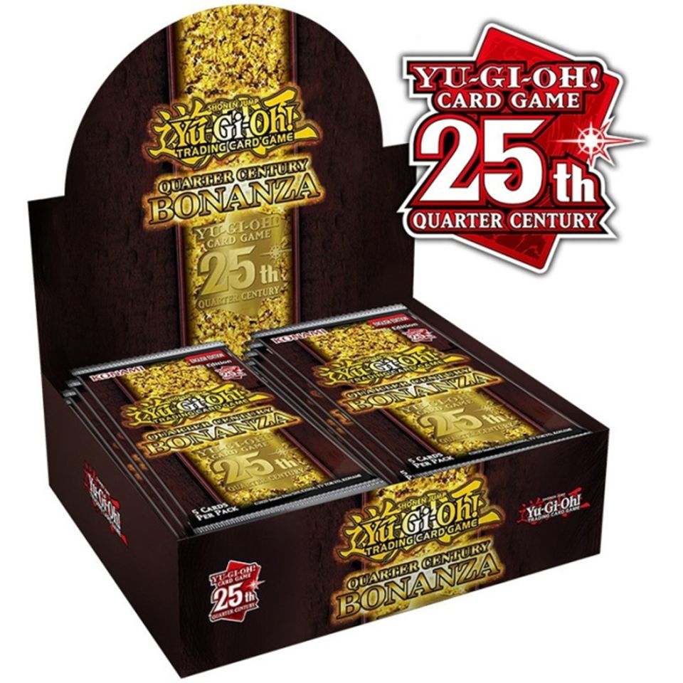 Yu-Gi-Oh! TCG - Quarter Century Bonanza Booster Display (24 Boosters) - Krit.ro