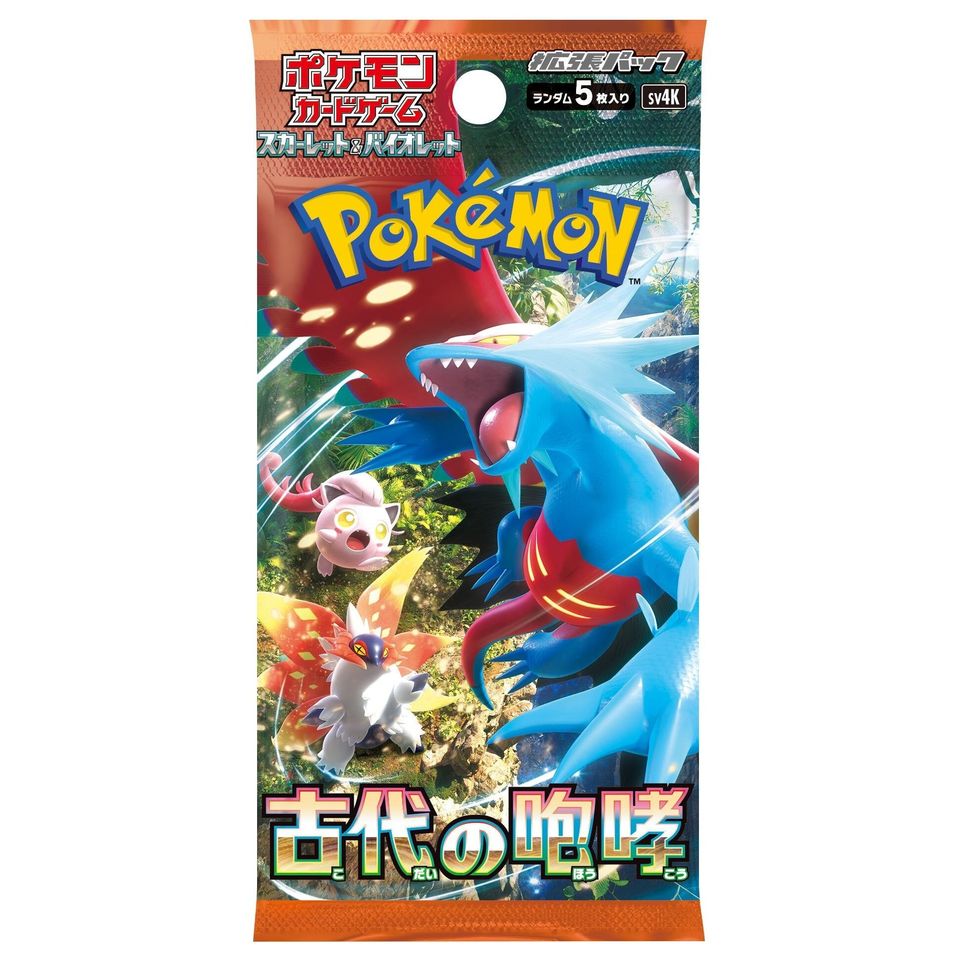 Pokémon TCG Scarlet & Violet - Ancient Roar Booster Pack (JP) - Krit.ro