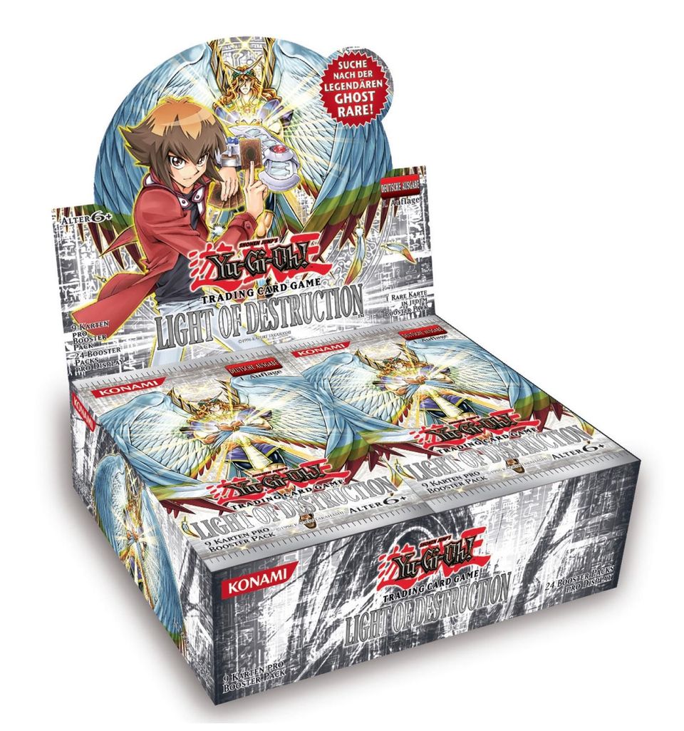 Yu-Gi-Oh! TCG - Light of Destruction Unlimited Reprint Booster Display (24 Boosters) - Krit.ro