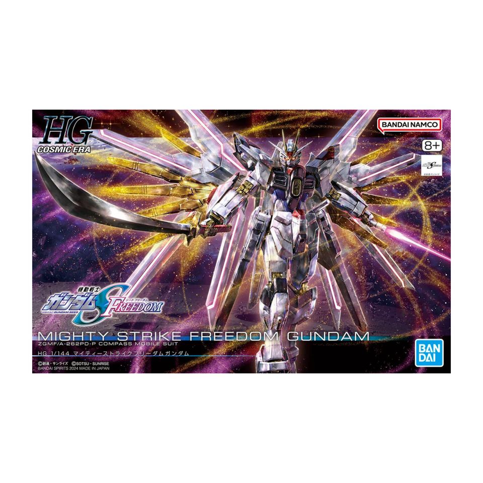 Model Gunpla HG 1/144 Mighty Strike Freedom Gundam ZGMF/A-262PD-P ...