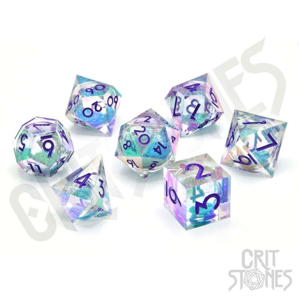 Zaruri CritStones Liquid Core - Fantasia Fluid Electroplated (Set de 7 ...