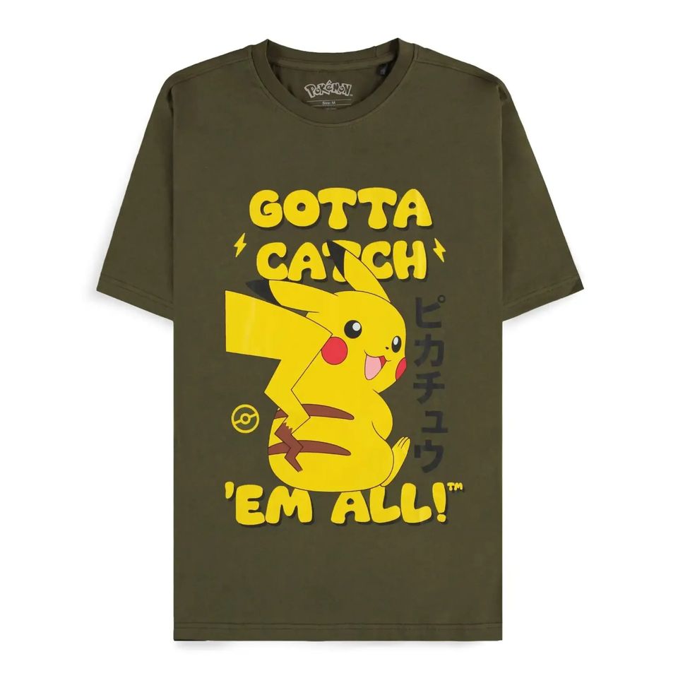 Tricou Pokémon - Pikachu Gotta Catch 'em All! (L) - Krit.ro