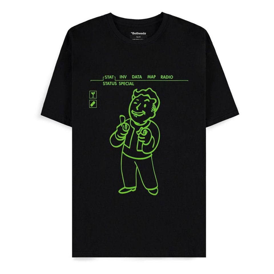 Tricou Fallout - Charisma +10 (L) - Krit.ro