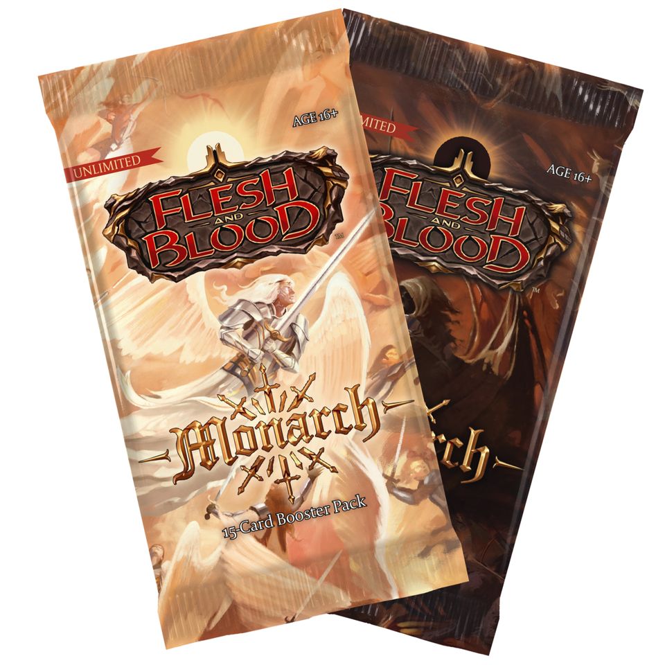 Flesh and Blood TCG - Monarch Unlimited Booster Pack - Krit.ro