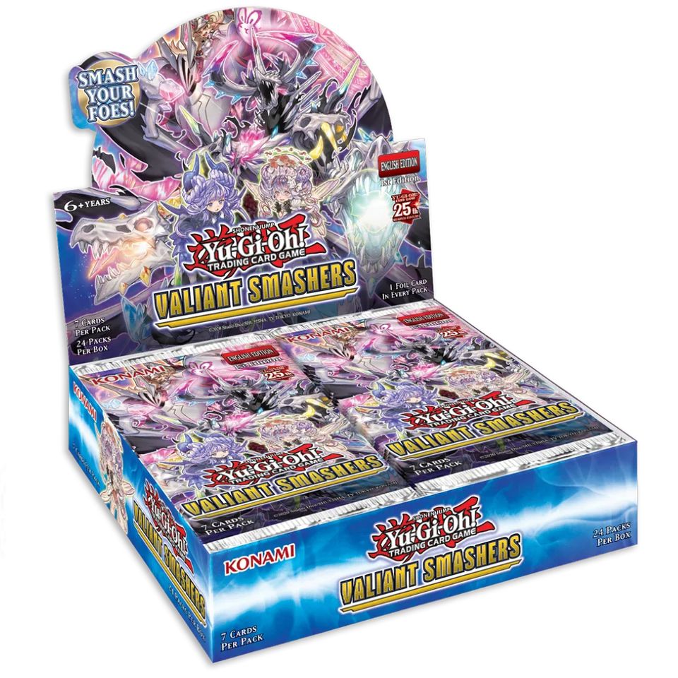 Yu-Gi-Oh! TCG - Valiant Smashers Booster Display (24 Boosters) - Krit.ro