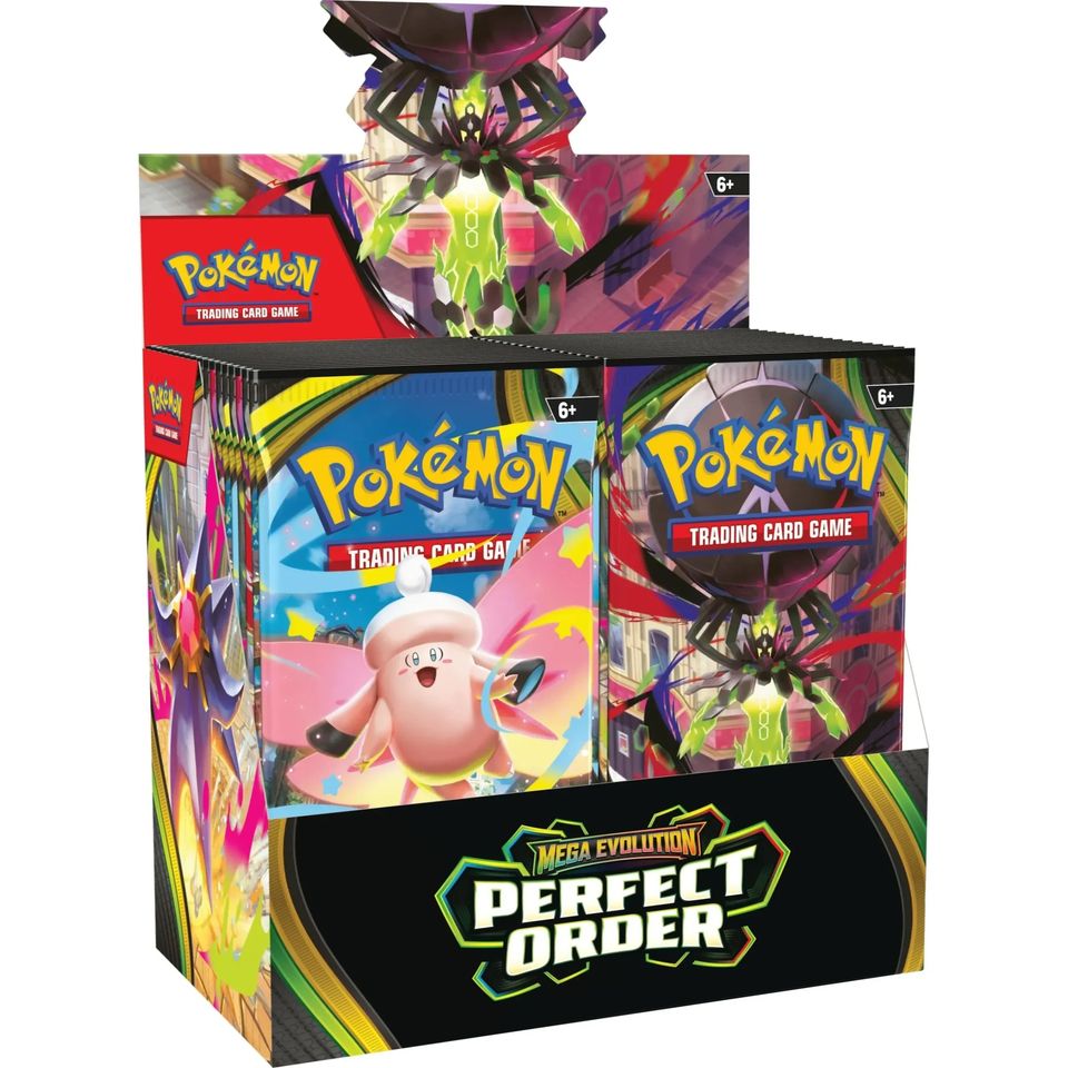 Pokémon TCG Mega Evolution: Perfect Order Booster Display (36 packs ...