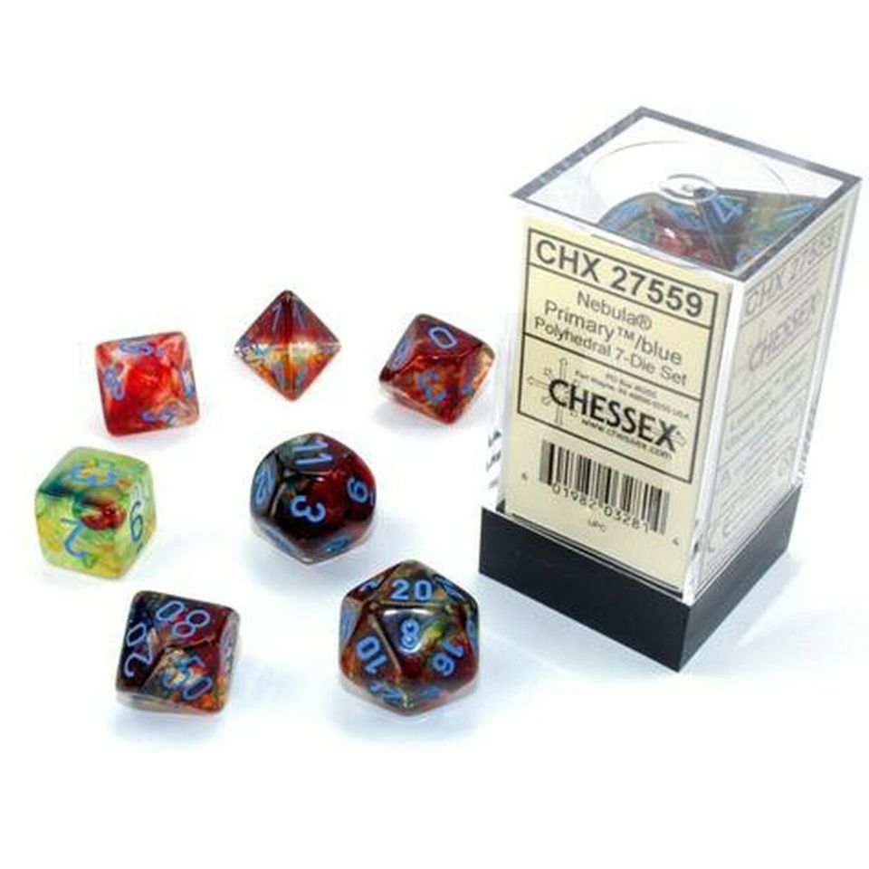 Zaruri Nebula Luminary - Primary & Blue (Set de 7) - Krit.ro
