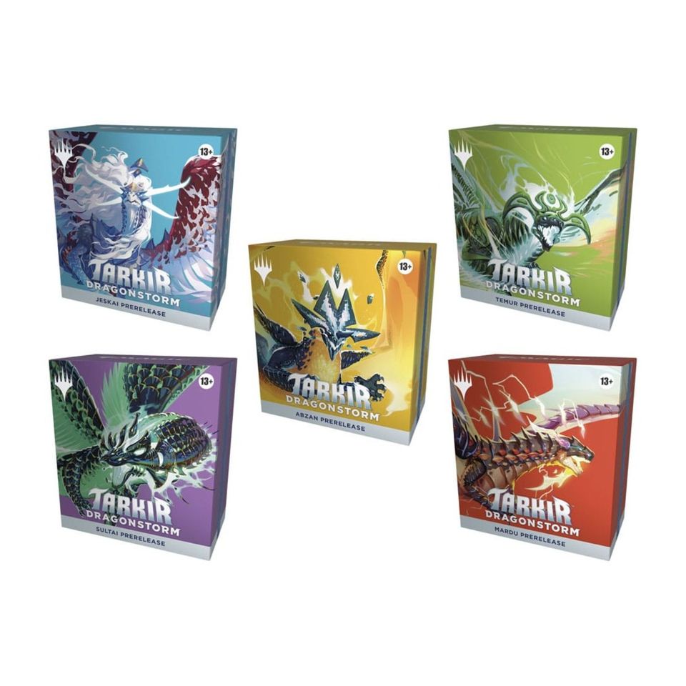 Magic: The Gathering Tarkir: Dragonstorm - Prerelease Packs (Set de 5 ...