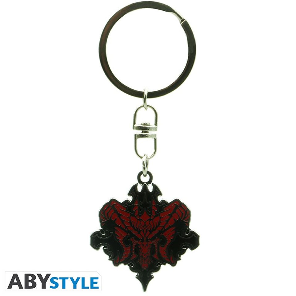 Breloc Metalic Diablo - Diablo Logo - Krit.ro