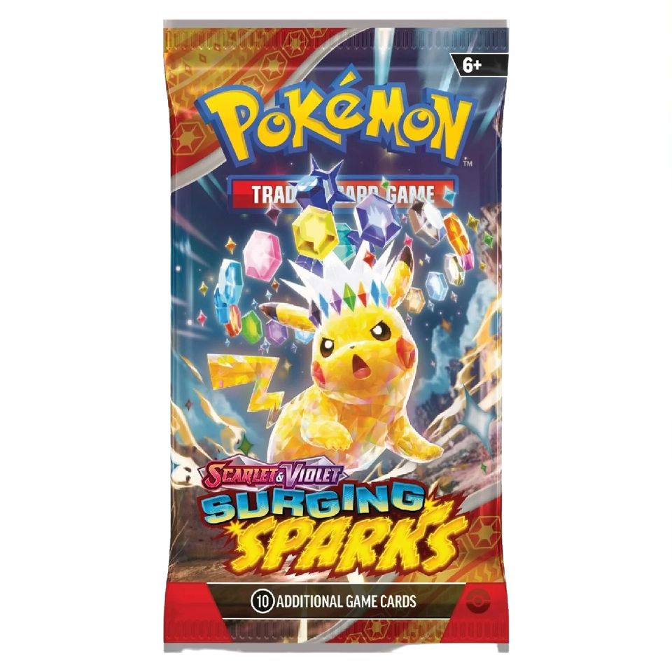 Pokémon TCG Scarlet & Violet - Surging Sparks Booster Pack - Krit.ro