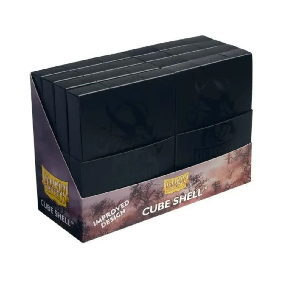 Dragon Shield Cube Shell - Shadow Black - Krit.ro