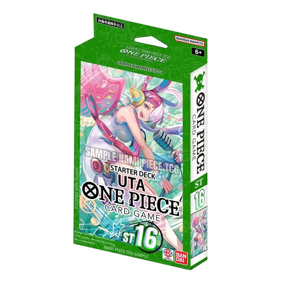 One Piece Card Game - Green Uta Starter Deck (ST16) - Krit.ro